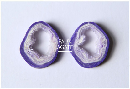 Tutorial Faux Agate Polymer Clay
