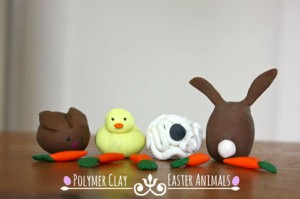Tutorial: Simple Easter Animals – Polymer Clay