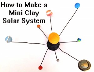 Tutorial: A Solar System Model – Polymer Clay