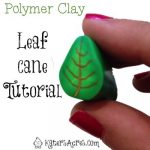 Simple Clay Leaf Canes – Polymer Clay