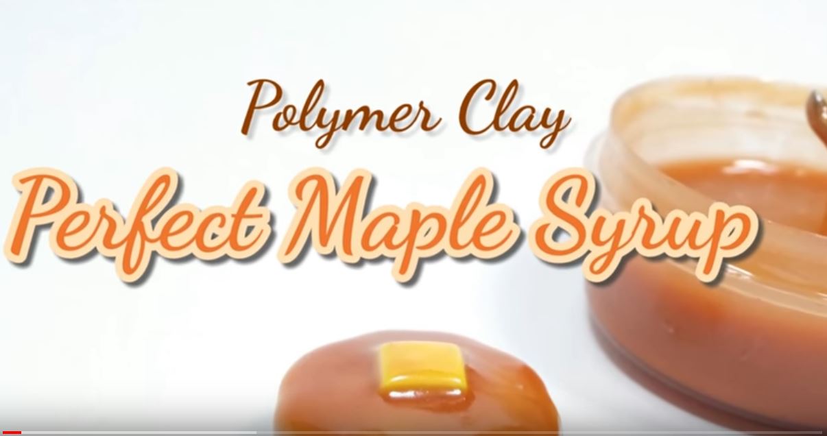 Maple Syrup for Your Miniature Foods – Polymer Clay